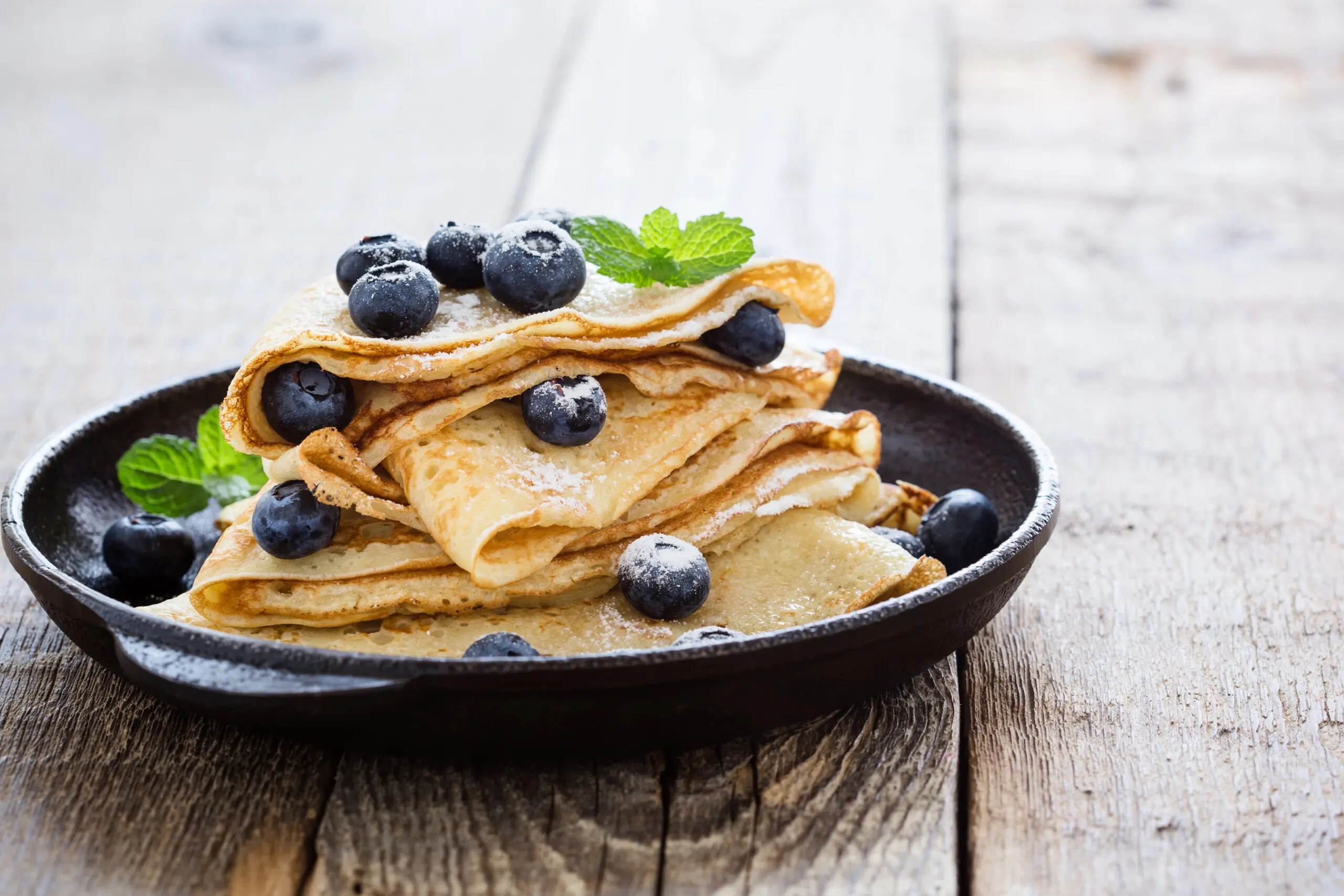 Pancakes with two fruit toppings 2 (compote) - Cook with Princess